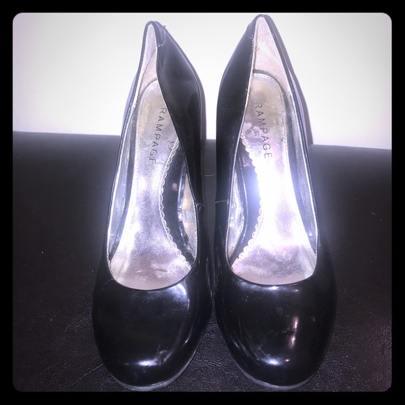 Rampage | Shoes | Womens Rampage Black Pumps Size 9 | Poshmark
